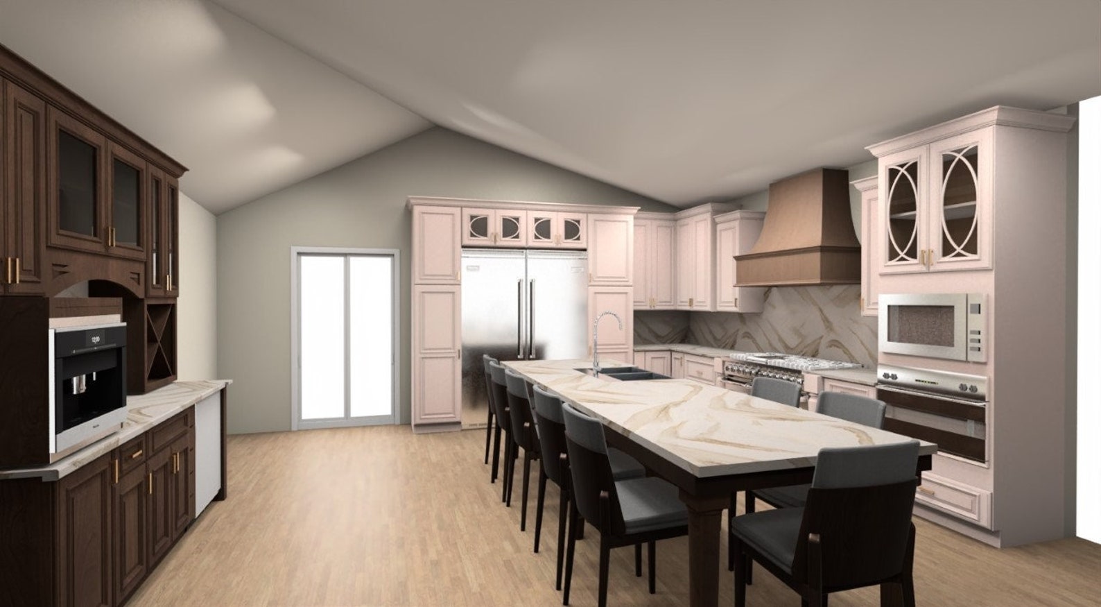 Kitchen Design, Elevations, Floorplan, and 3D Rendering - Etsy