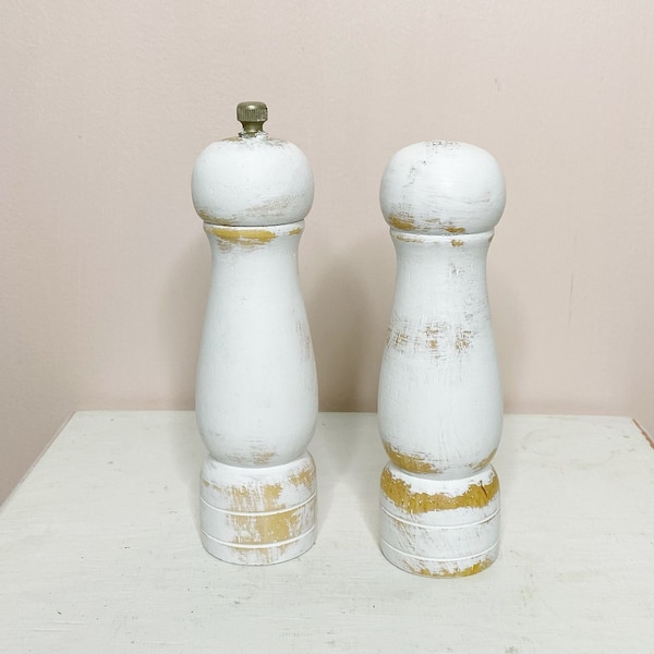 Painted Pepper Mill - Etsy