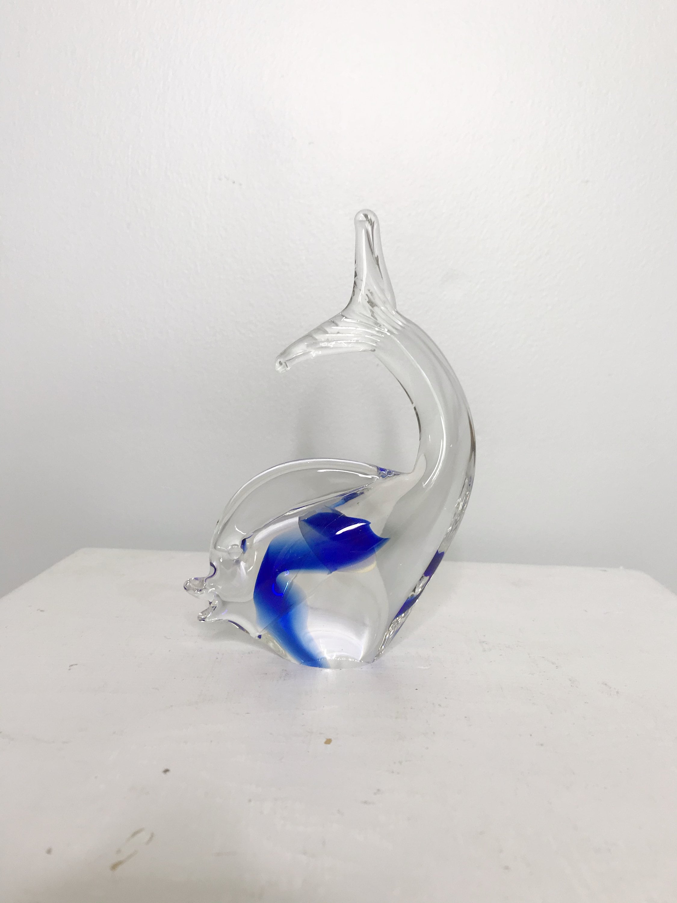 Murano Glass Fish Blue Glass Fish Vintage Murano Glass - Etsy UK