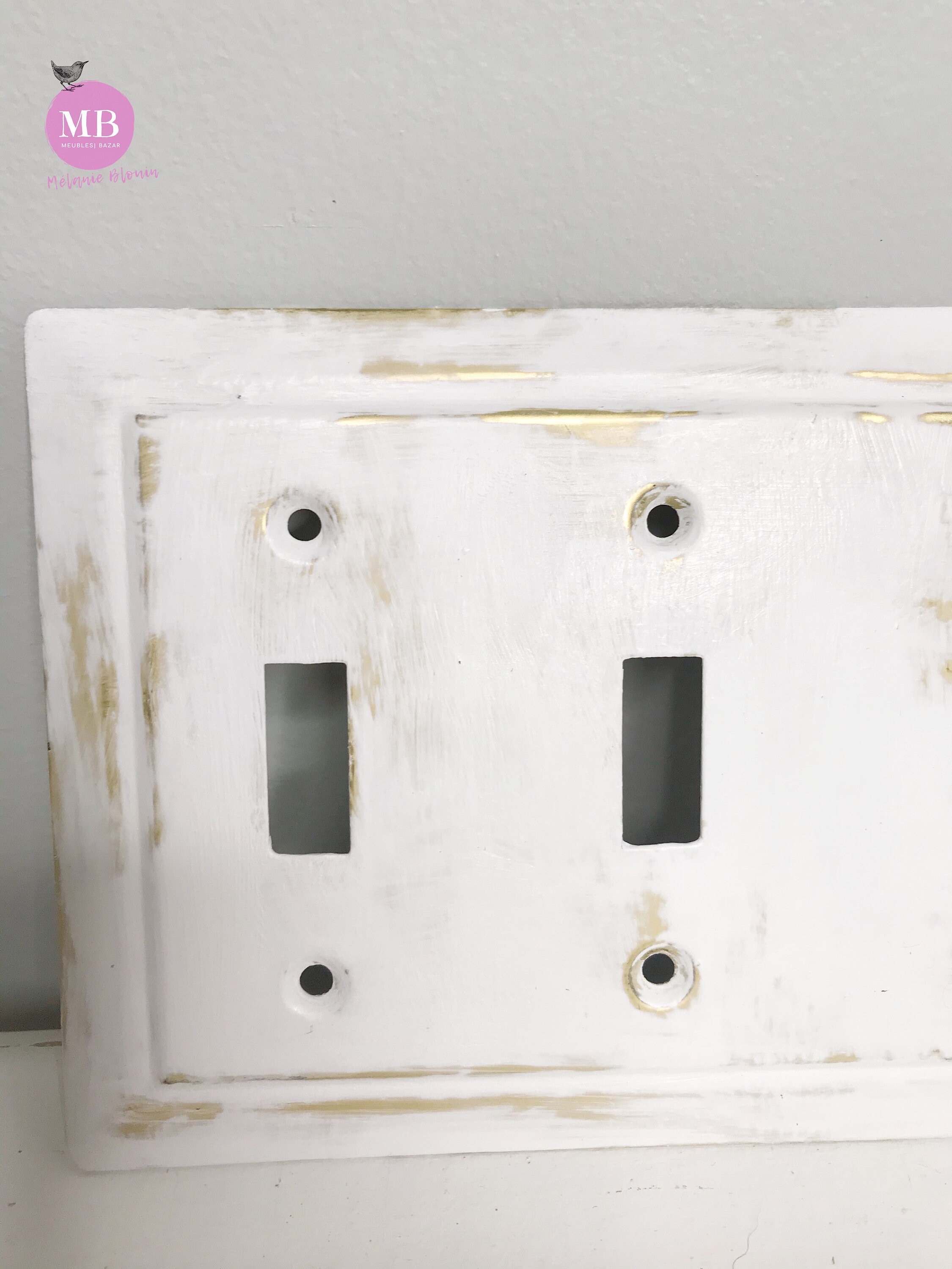 Triple Light Switch Plate, Farmhouse Switch, Painted Light Plate Cover ...