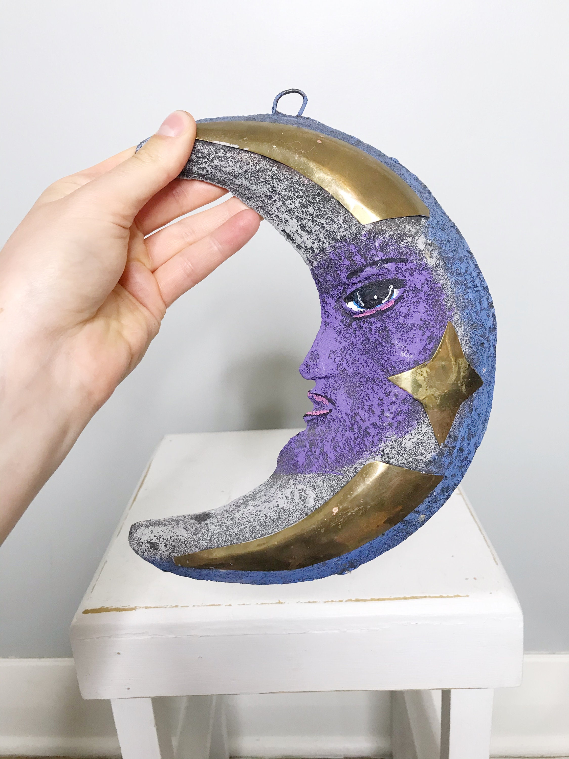 Mexican Pottery Sun and Moon Handmade Wall Hanging Pottery - Etsy