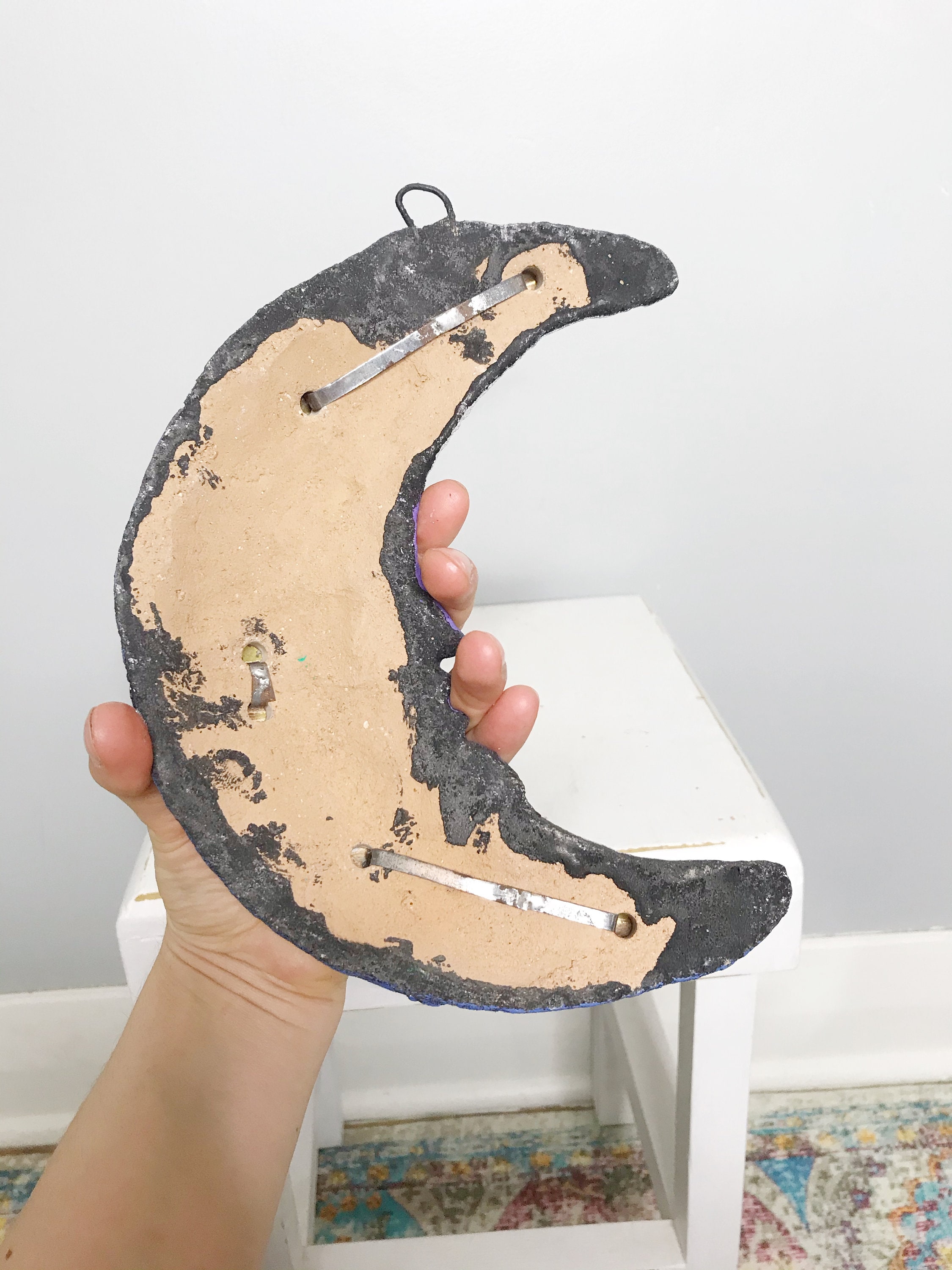 Mexican Pottery Sun and Moon Handmade Wall Hanging Pottery | Etsy