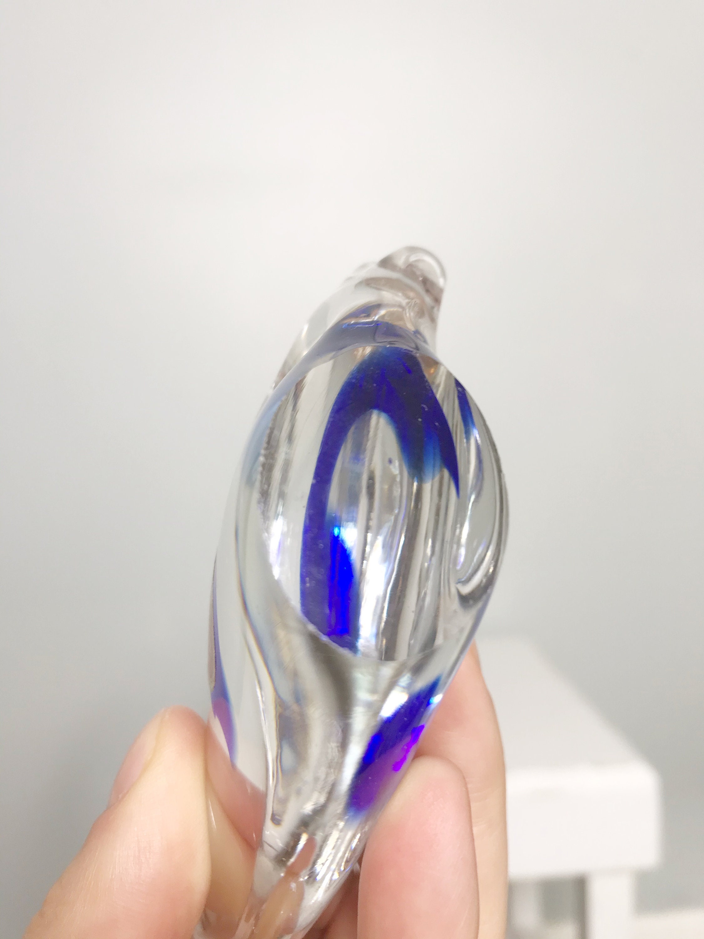 Murano Glass Fish Blue Glass Fish Vintage Murano Glass - Etsy UK
