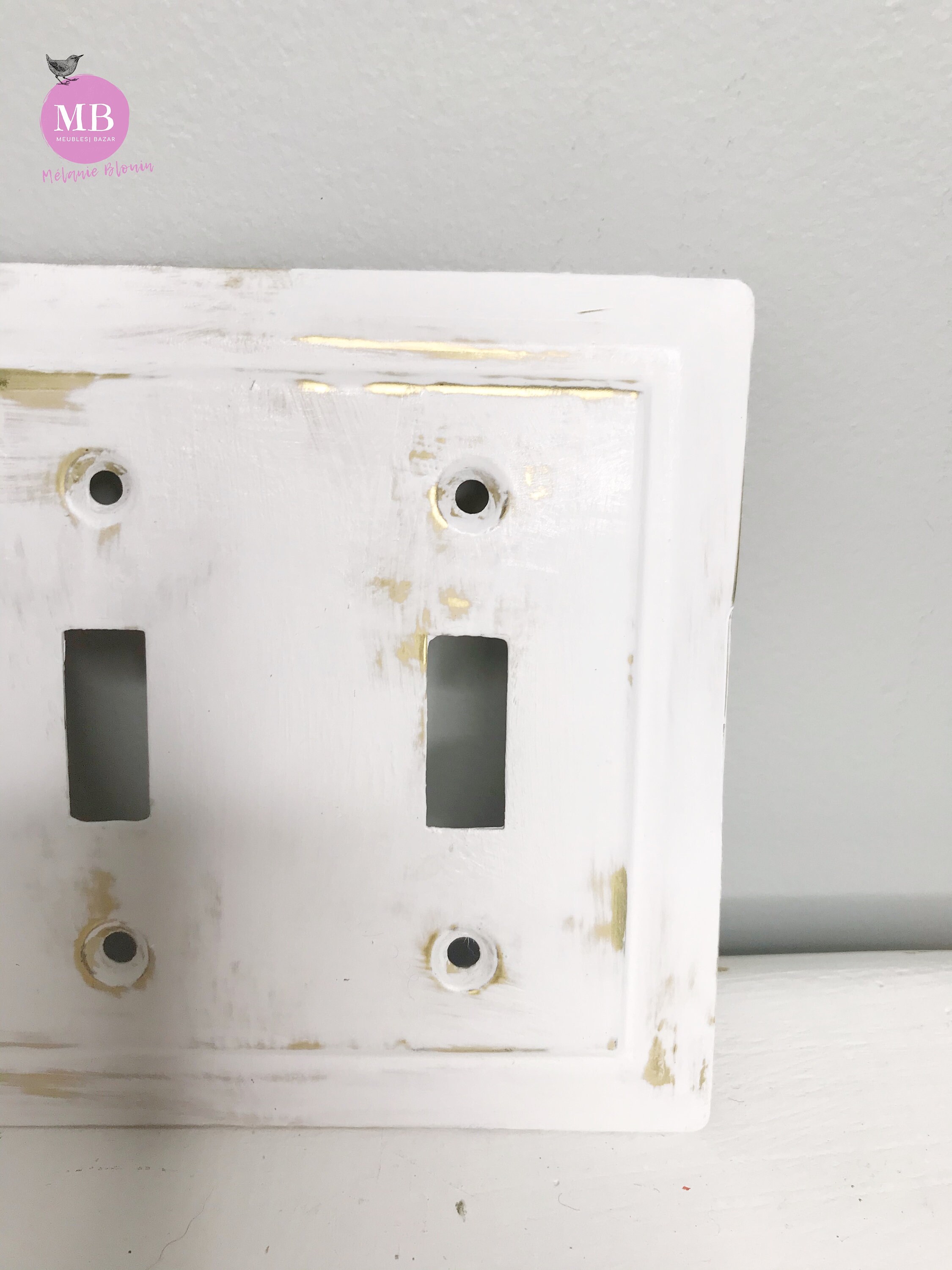 Triple Light Switch Plate, Farmhouse Switch, Painted Light Plate Cover ...