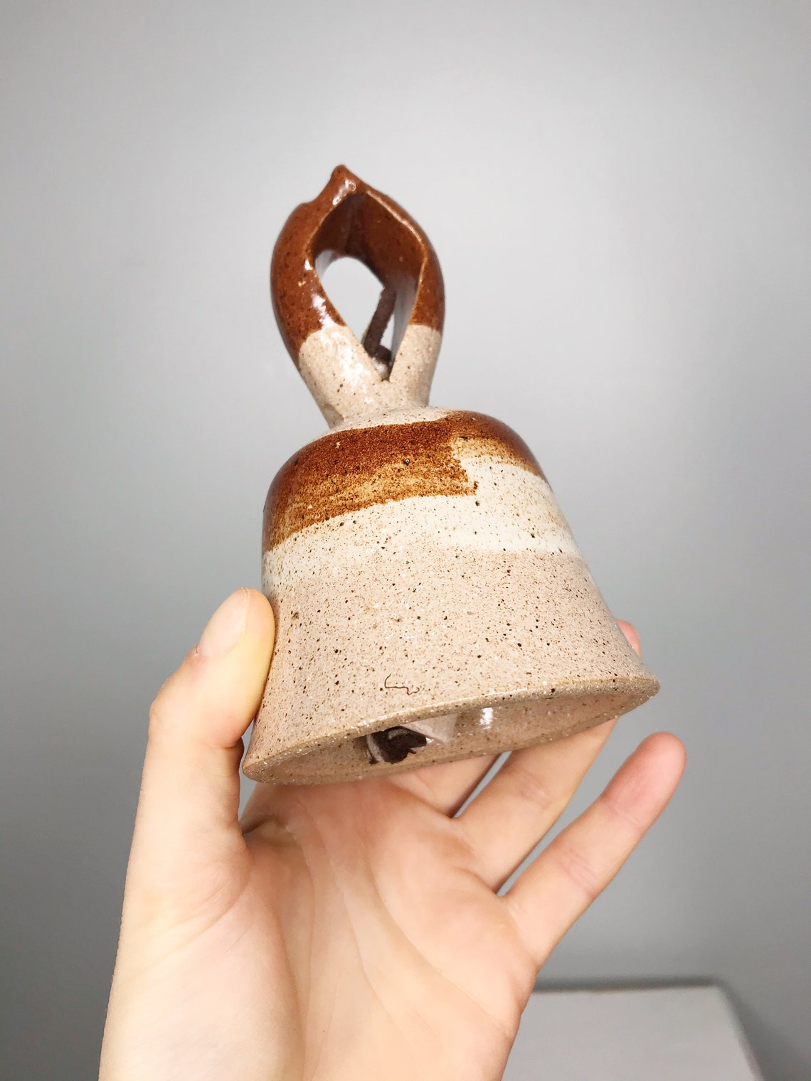 Vintage Adia Pottery Bell Handmade Ceramic Bell - Etsy