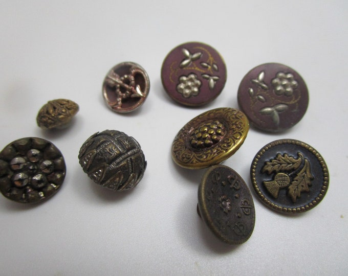 Lot of 15 Antique Gilt Golden Age Buttons Old Variety - Etsy