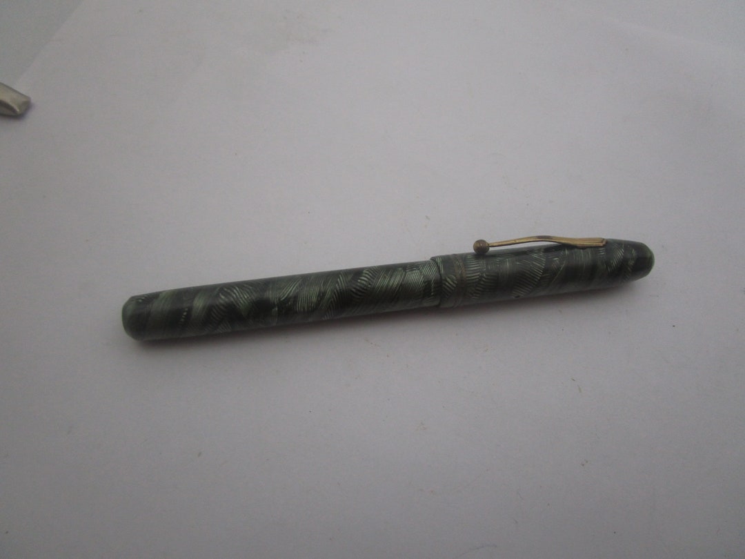 May 1918 Antique Mabie Todd Fancy Fountain Pen With 14 K Nib - Etsy