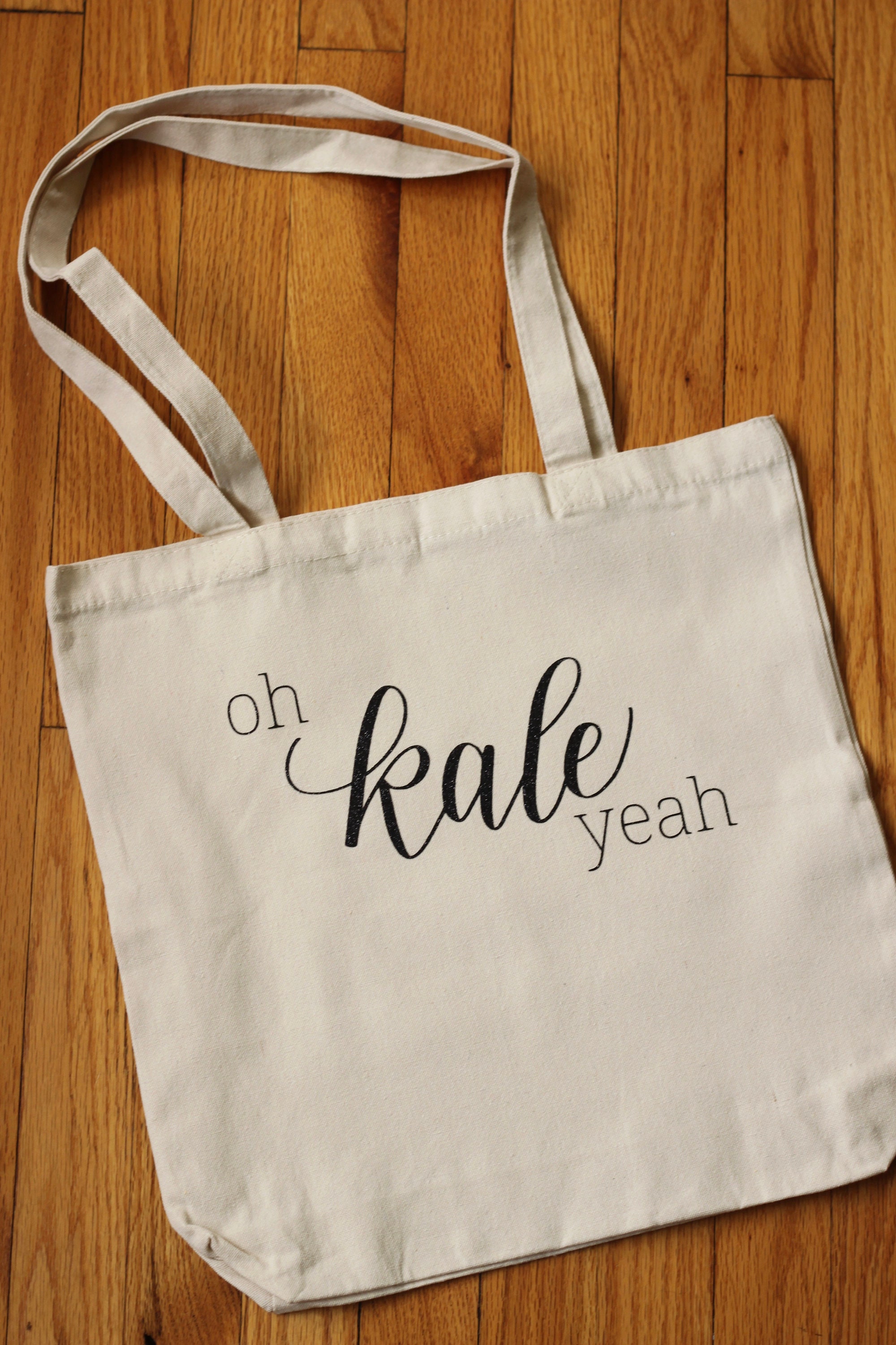 Oh Kale Yeah SVG Grocery SVG Shopping Bag Cut File - Etsy