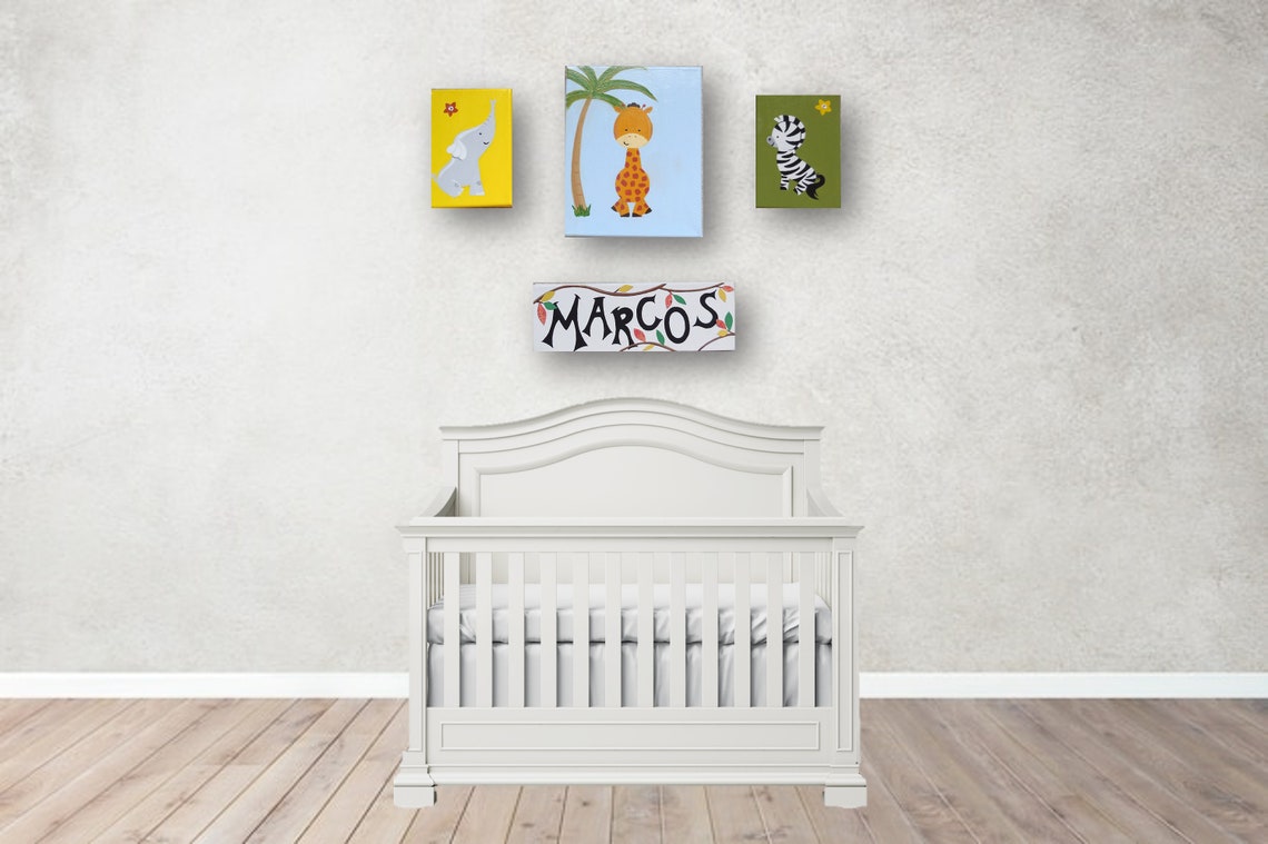 Custom Name Paintings - Etsy