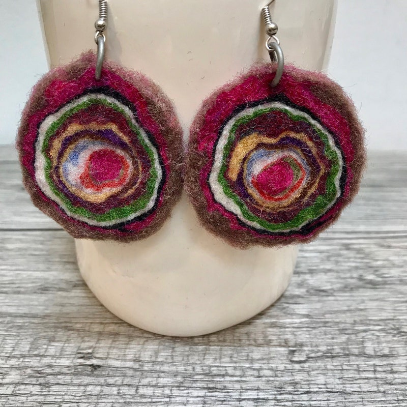 Geode Earrings - Etsy