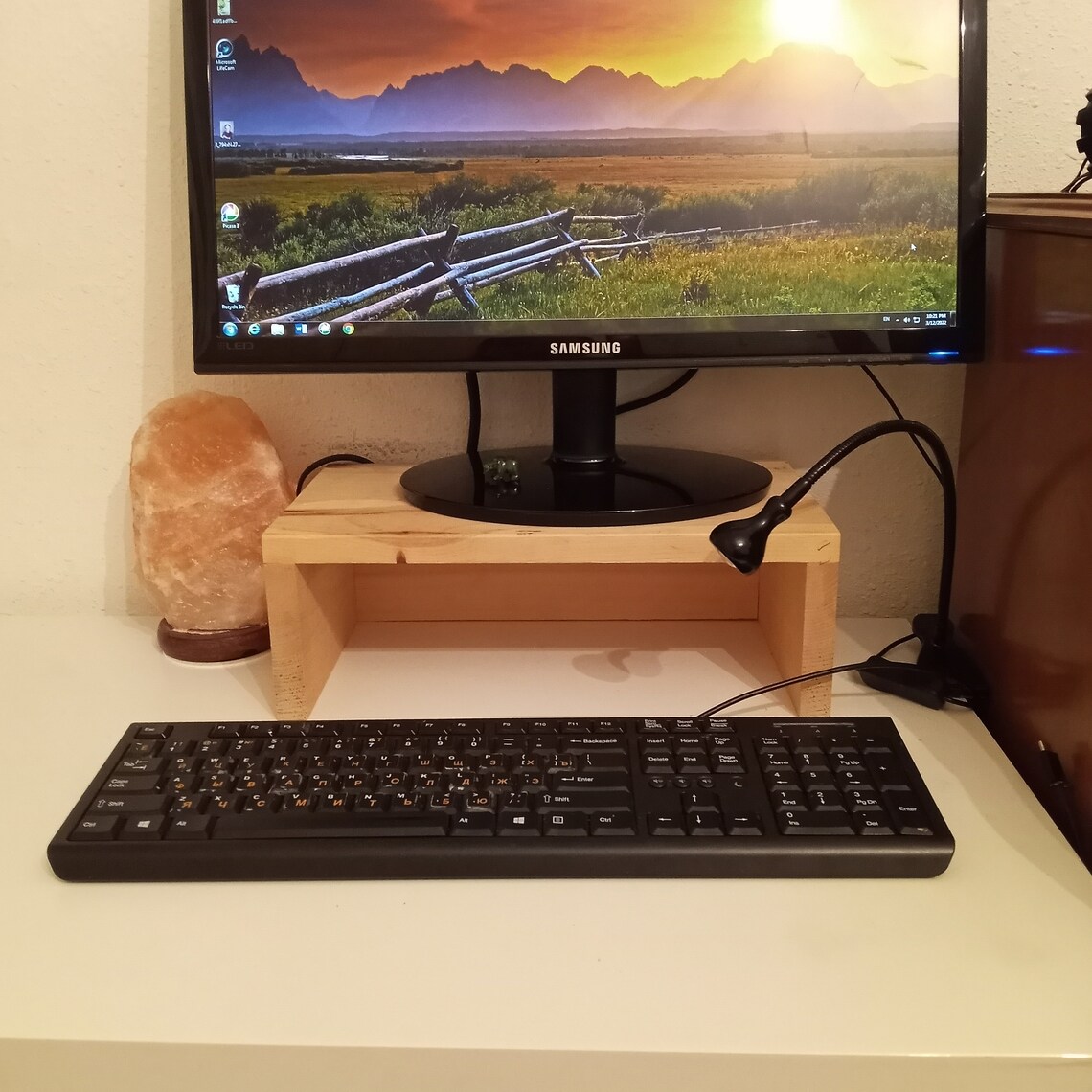 Universal Monitor Stand Elevated Computer Stand Desk - Etsy