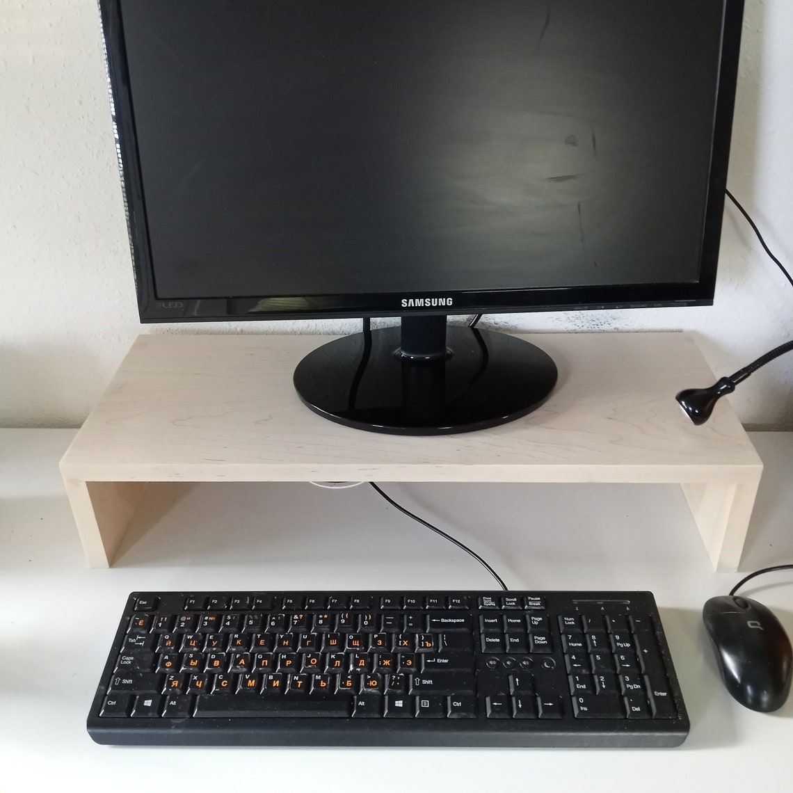 Universal Monitor Stand Elevated Computer Stand Desk - Etsy