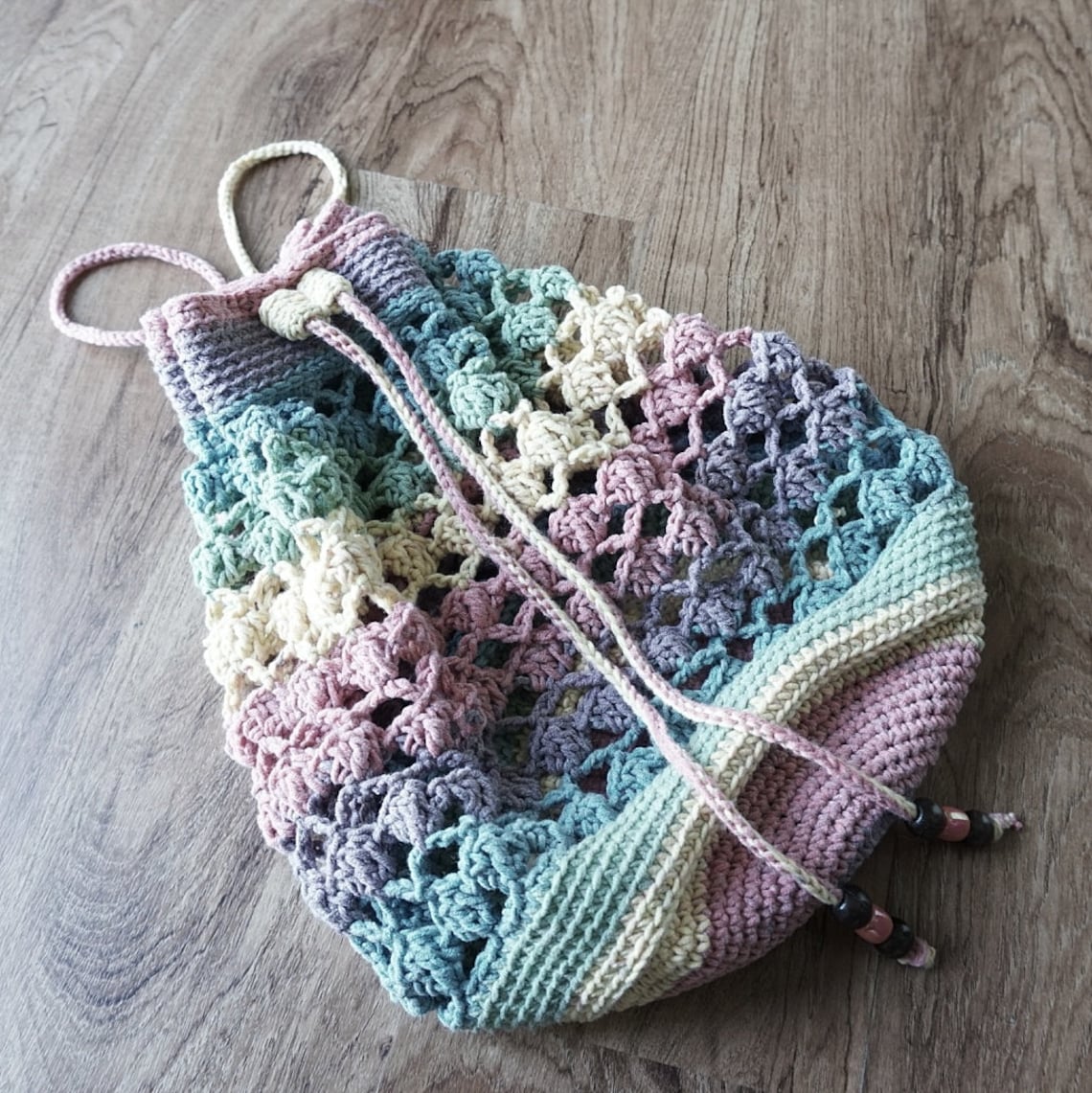 Diamante Cinch Bag Crochet PATTERN Pdf Instant Digitable | Etsy