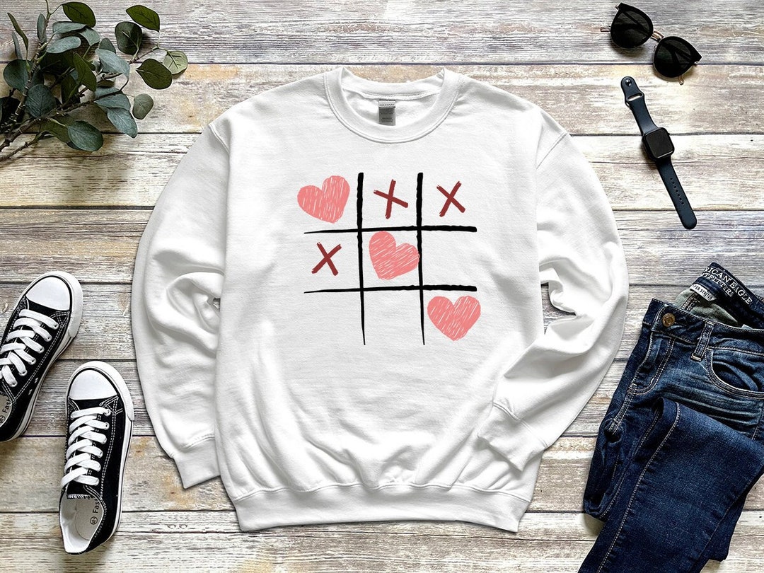 Valentines Tic Tac Toe Shirt DTF, Ready to Press Transfer - Etsy