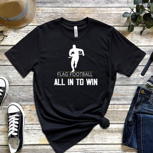 Digital Flag Football All in to Win Svg, Distressed Flag Football Svg ...