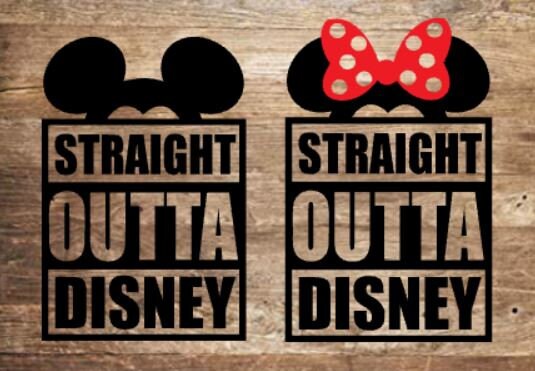Disney Mickey and Minnie Straight Outta Disney, Disney Trip, Heat ...