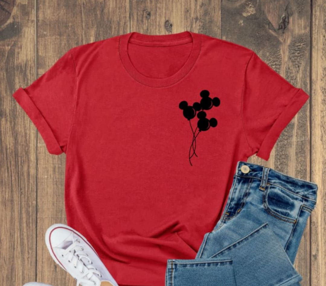 Disney Mickey Balloons Htv, Heat Transfer Decal, Mickey Shirt ...