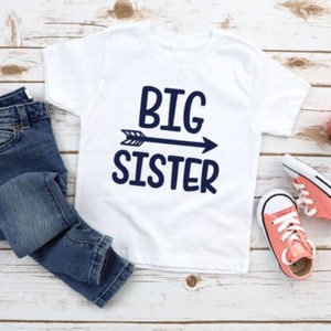 Big Sister Heat Transfer Vinyl Decal, Family,baby Sayings,sister, Girl ...