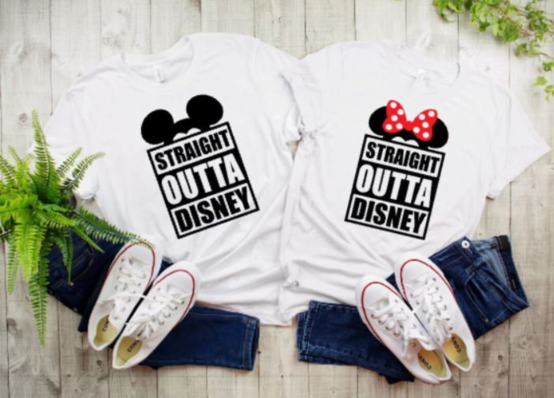 Disney Mickey and Minnie Straight Outta Disney, Disney Trip, Heat ...