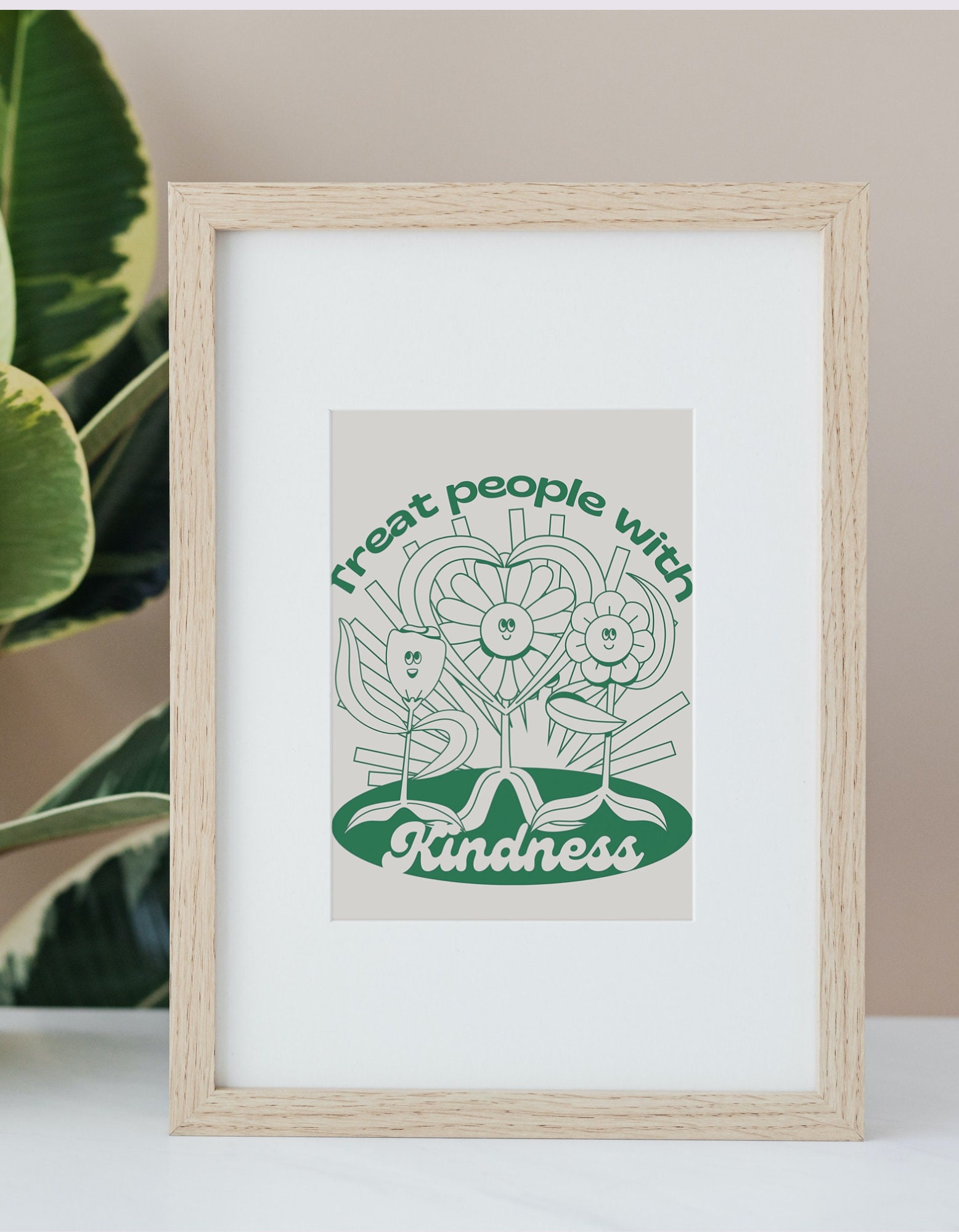 Kindness Wall Print - Kindness Wall Decor - Kindness Art Print ...