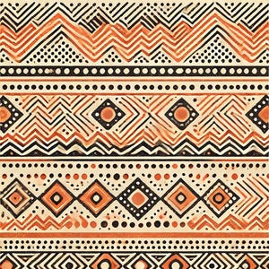 Orange is the New Black: A Homage to Africa 2 Panel / Background ...