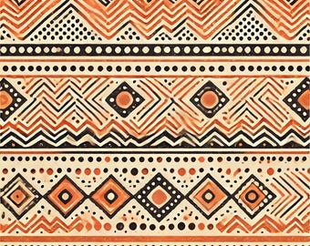 Purple Phaz: A Homage to Africa 2 Panel / Background Digital AI ...