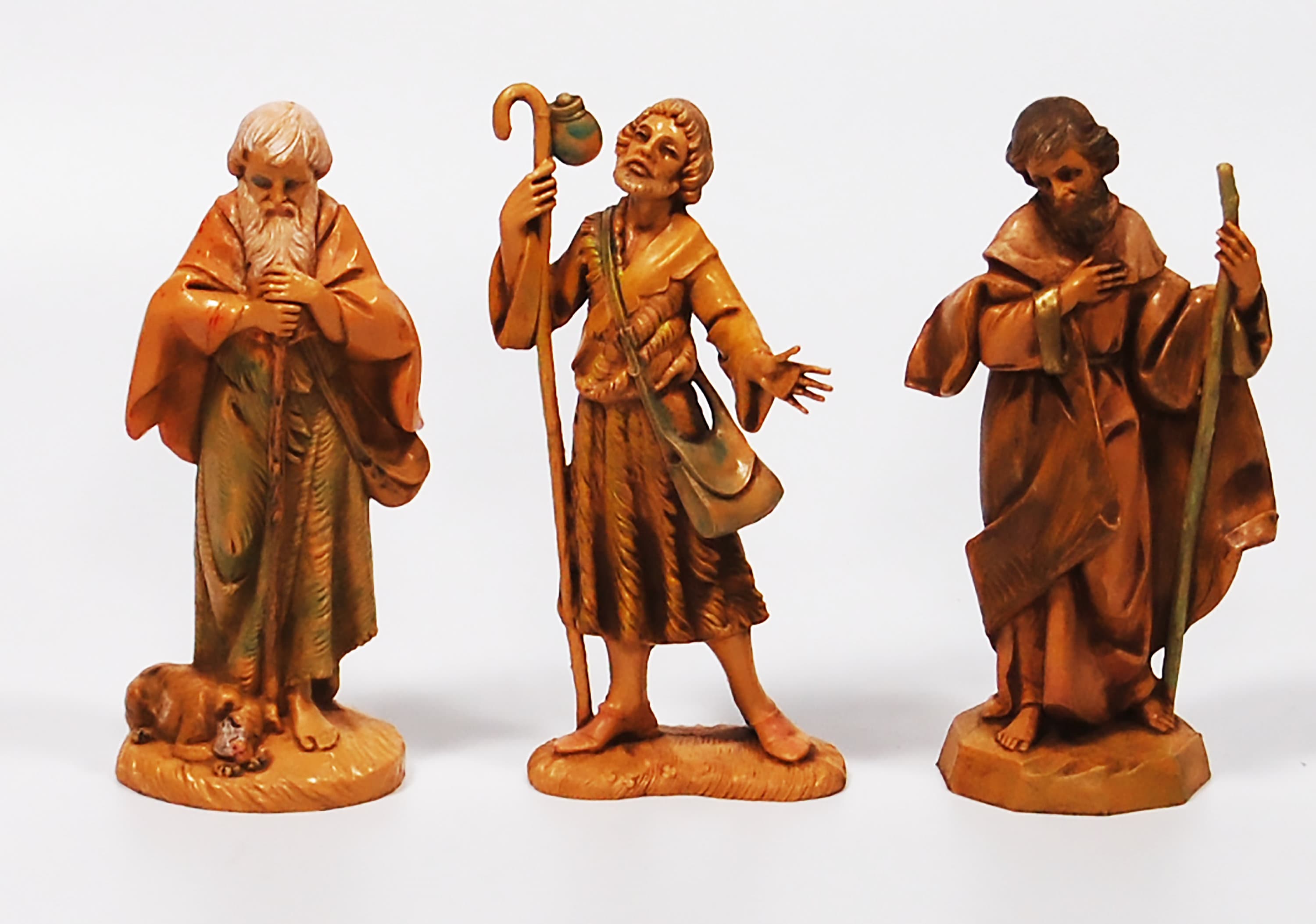 Fontanini Heirloom Nativity Moss and Bark Manger and Figurines - Etsy