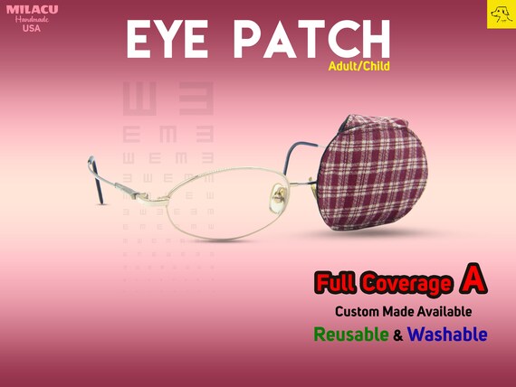 100% Cotton Full Coverge Akid/adult Orthoptic Eye | Etsy