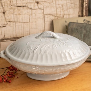 Beautiful Canada Shape Ironstone Tureen Clementson Bros - Etsy