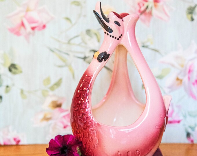 Hull Pottery Duck / Goose / Swan Planter #413; Some Sort of Water Fowl ...