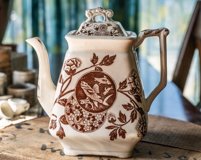 Transferware Ironstone Turneen, Late 1800s Grindley Serving Dish ...