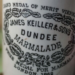 Antique Dundee Marmalade Pot, 4 Inch, James Keiller and Sons, Maling ...