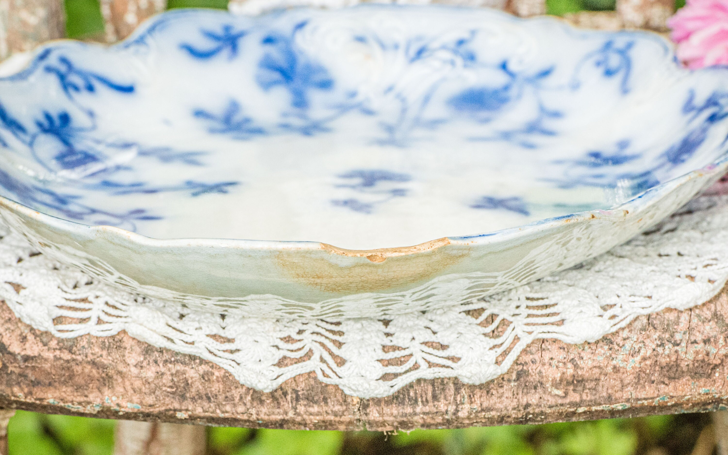 Flow Blue Platter Meakin Colonial Plate From Hanley | Etsy
