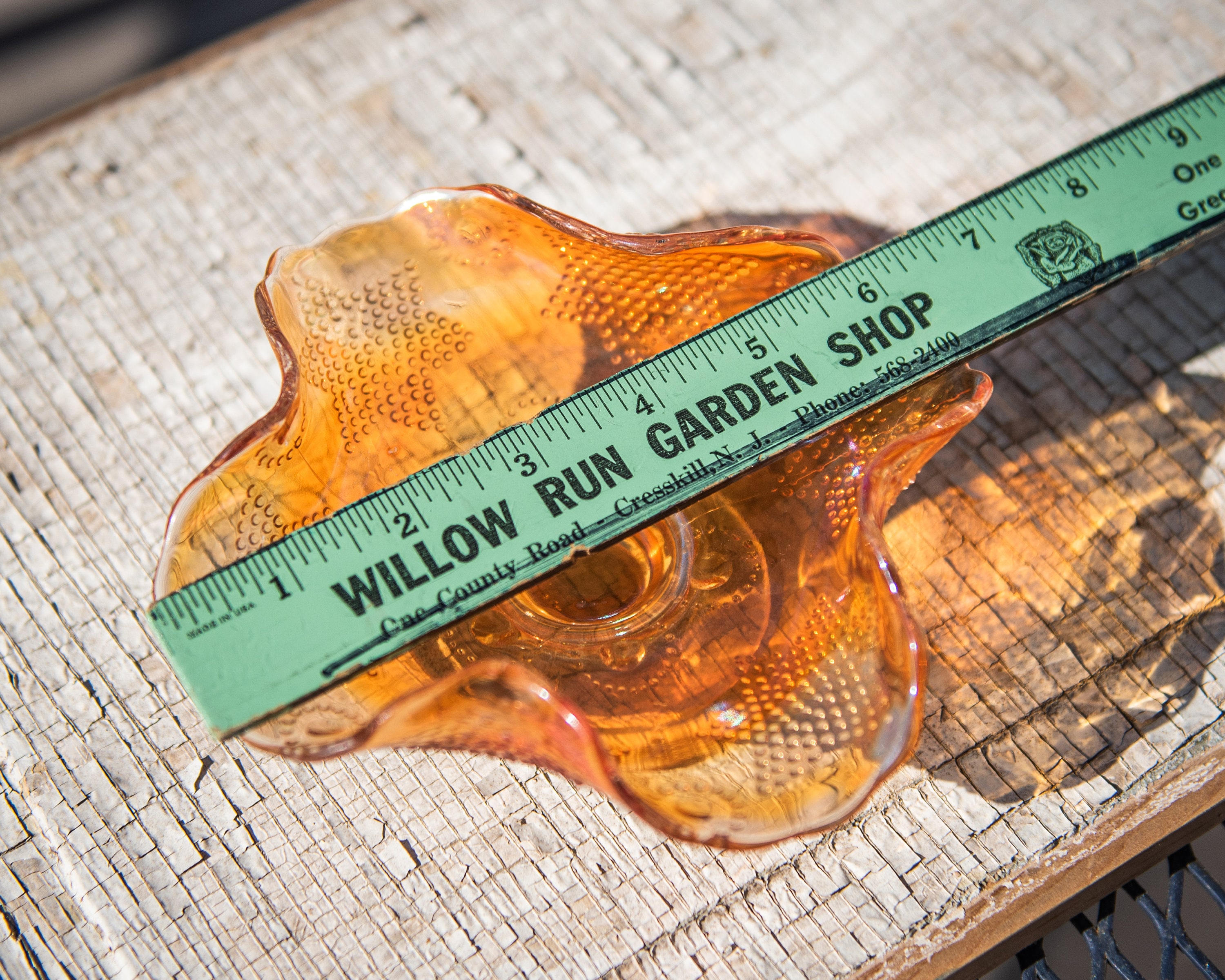 Fenton beaded Moon and Stars Ruffled Bowl Antique | Etsy