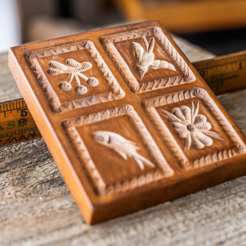 Terrific Wood Cookie Molds Images