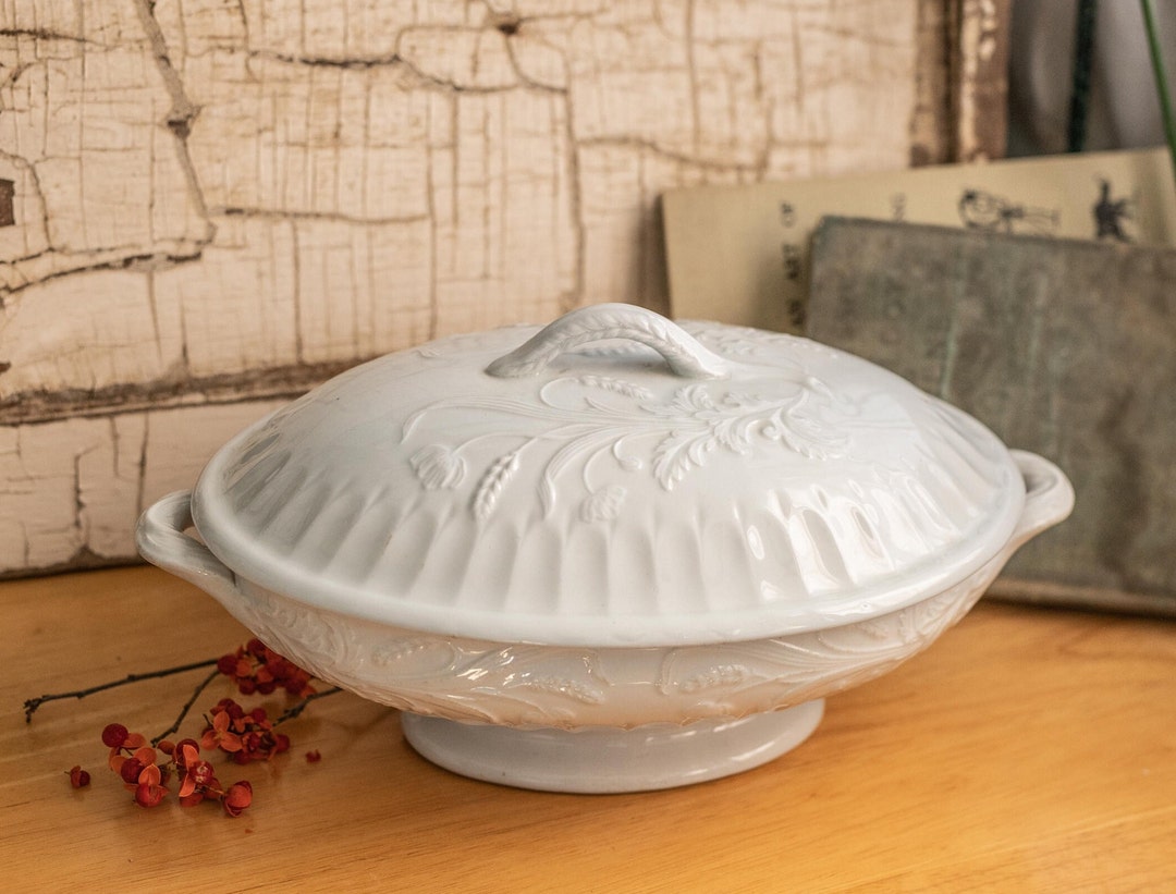 Beautiful Canada Shape Ironstone Tureen Clementson Bros, Farmhouse - Etsy