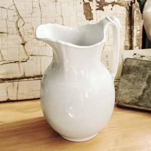 Unique Victory / Dolphin Shape Ironstone Ewer, Large Pitcher - John ...