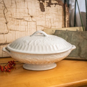 Beautiful Canada Shape Ironstone Tureen Clementson Bros - Etsy