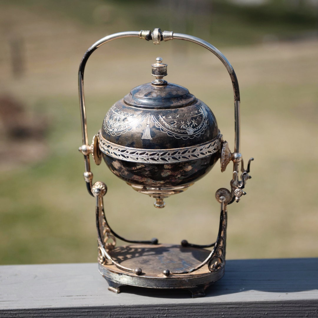 Simpson Hall & Miller mechanical Butter Server Victorian Era ...