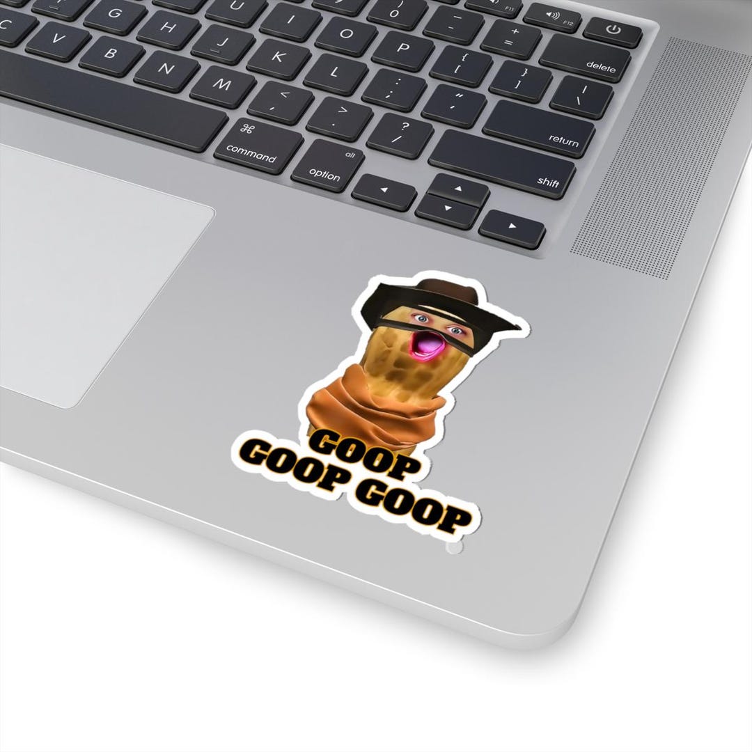The Burnt Peanut Goop Kiss-cut Vinyl Sticker - ARC Raiders Gamer Slang ...
