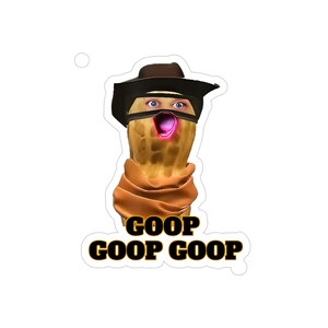 The Burnt Peanut Goop Transparent Outdoor Sticker - ARC Raiders ...