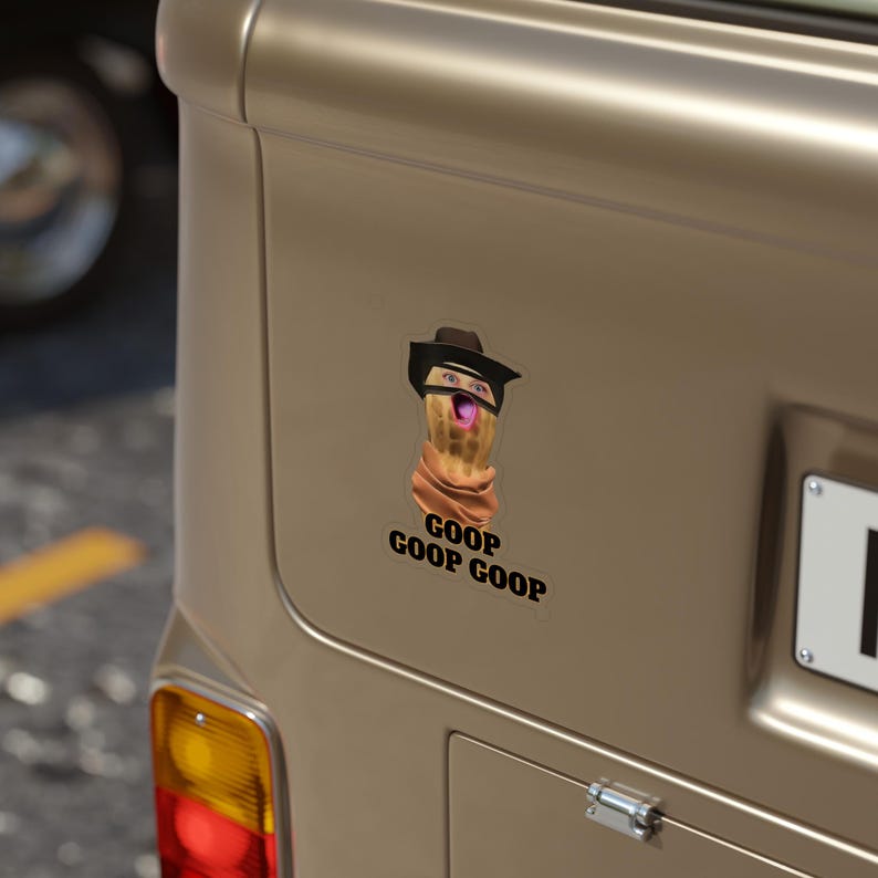 The Burnt Peanut Goop Transparent Outdoor Sticker - ARC Raiders ...