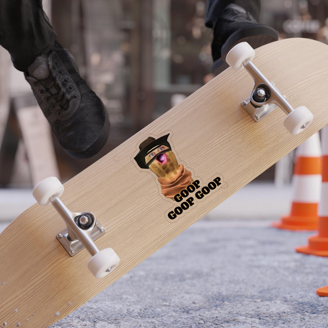 The Burnt Peanut Goop Transparent Outdoor Sticker - ARC Raiders ...