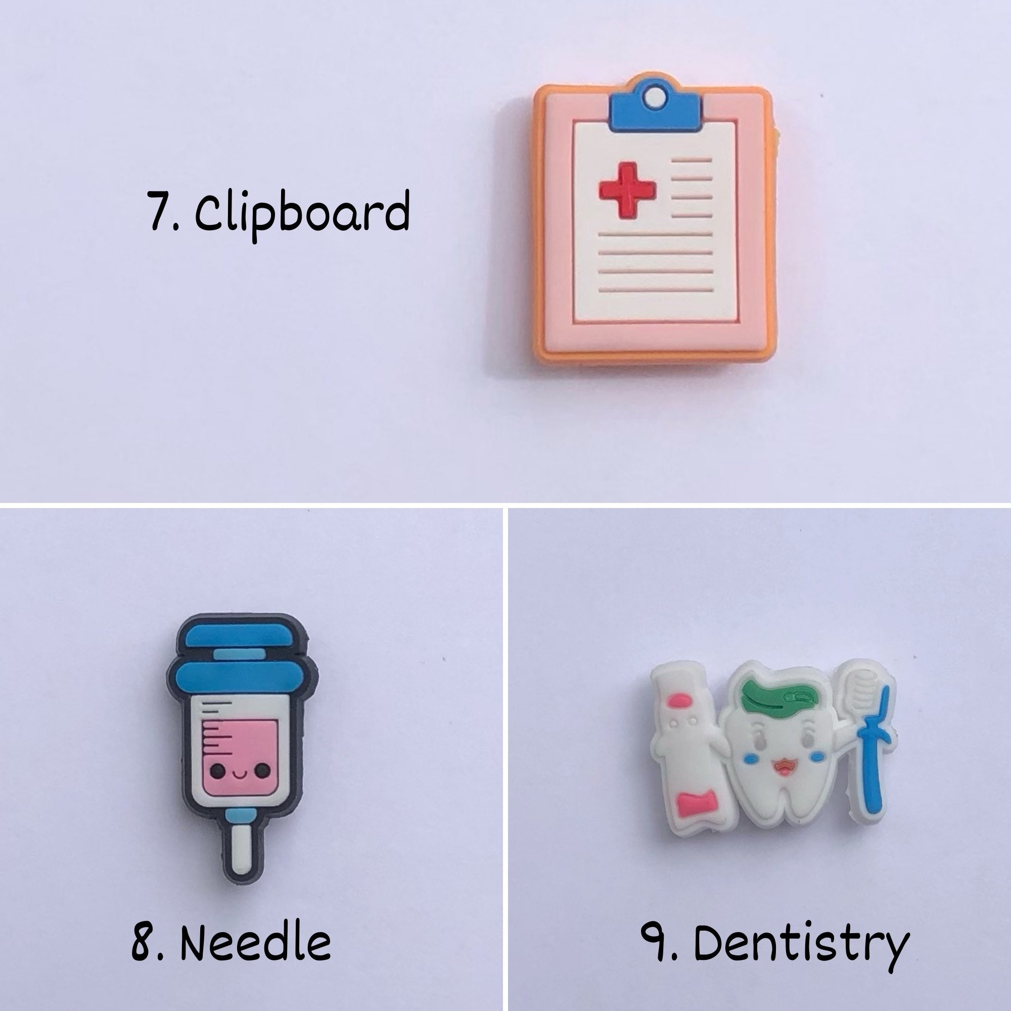 Health Care Croc Charms Nurse Doctor Jibbitz Shoe Charms Hospital ...