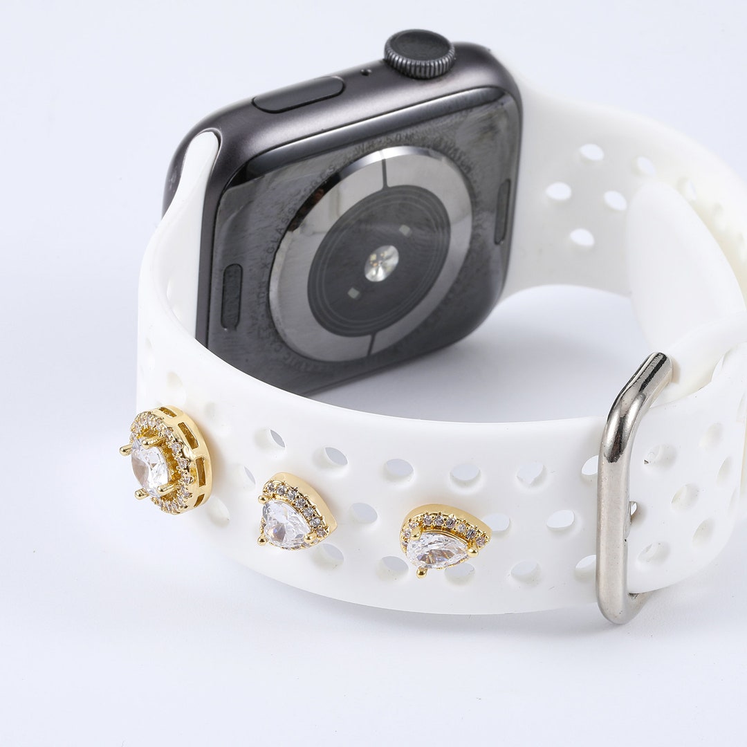 Apple Watch Charms - 3pcs AAA Zircon Stones, Apple Watch Band Deco ...