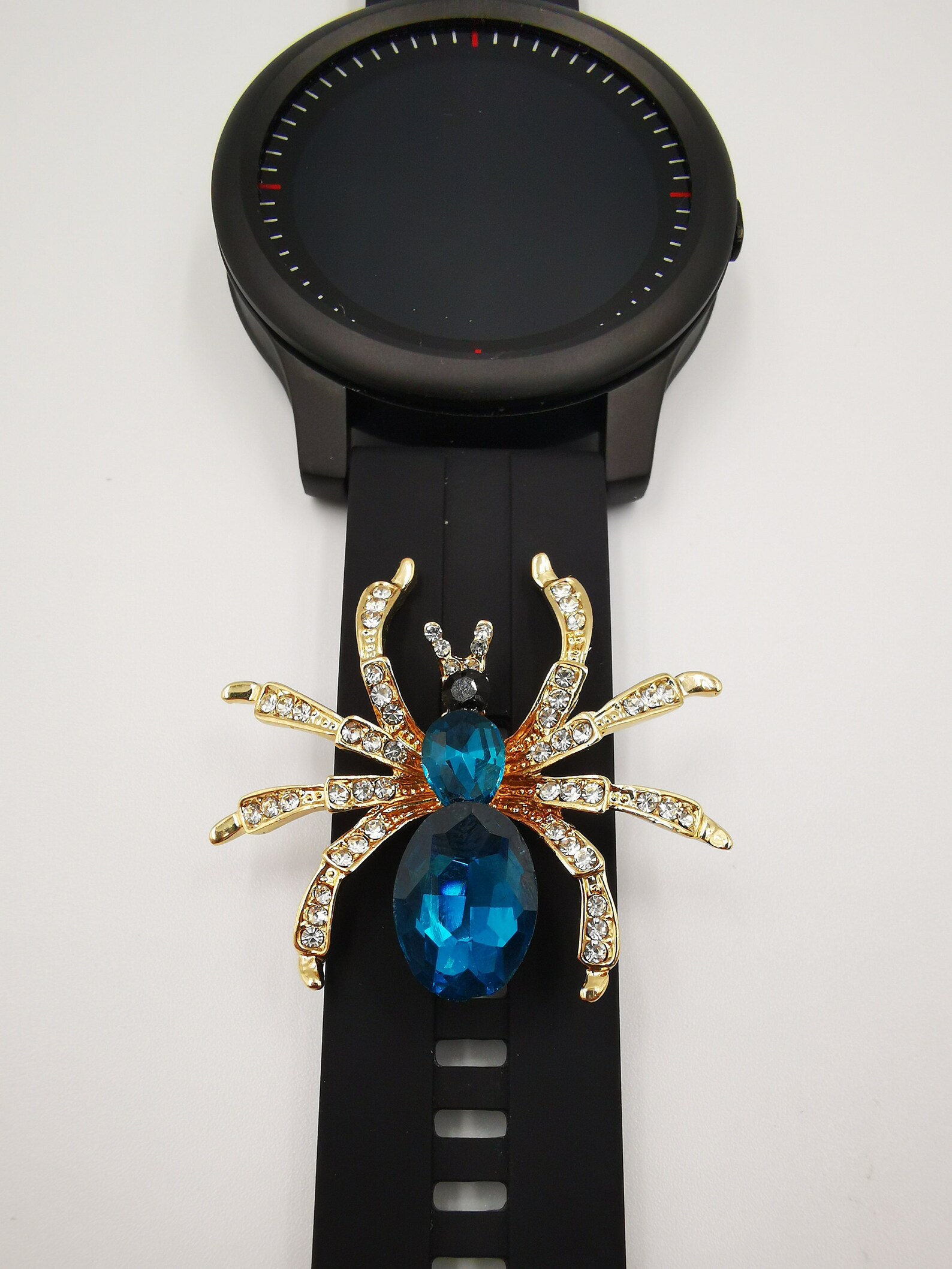 Bling Bling Crystal Spider Apple Watch Charm Stud Band Buddy | Etsy