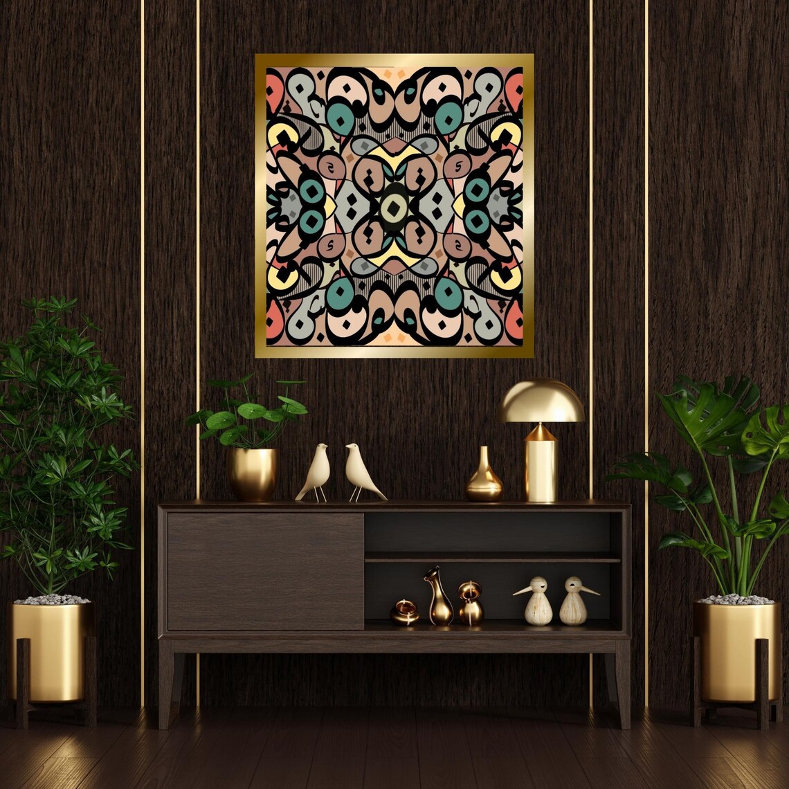 Arabic Calligraphy Decoration - Etsy
