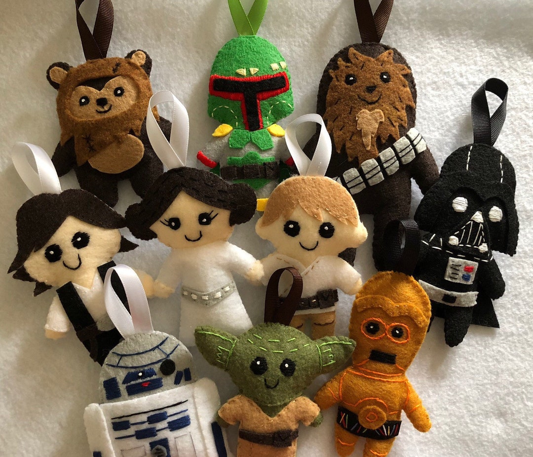 STAR WARS ORNAMENTS Set - Etsy
