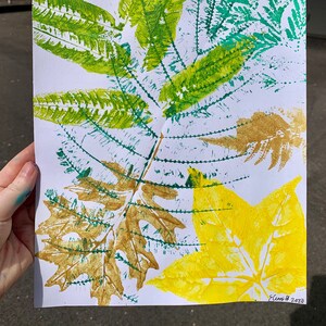 Leaf Prints for Fall | Fall Decor - Etsy