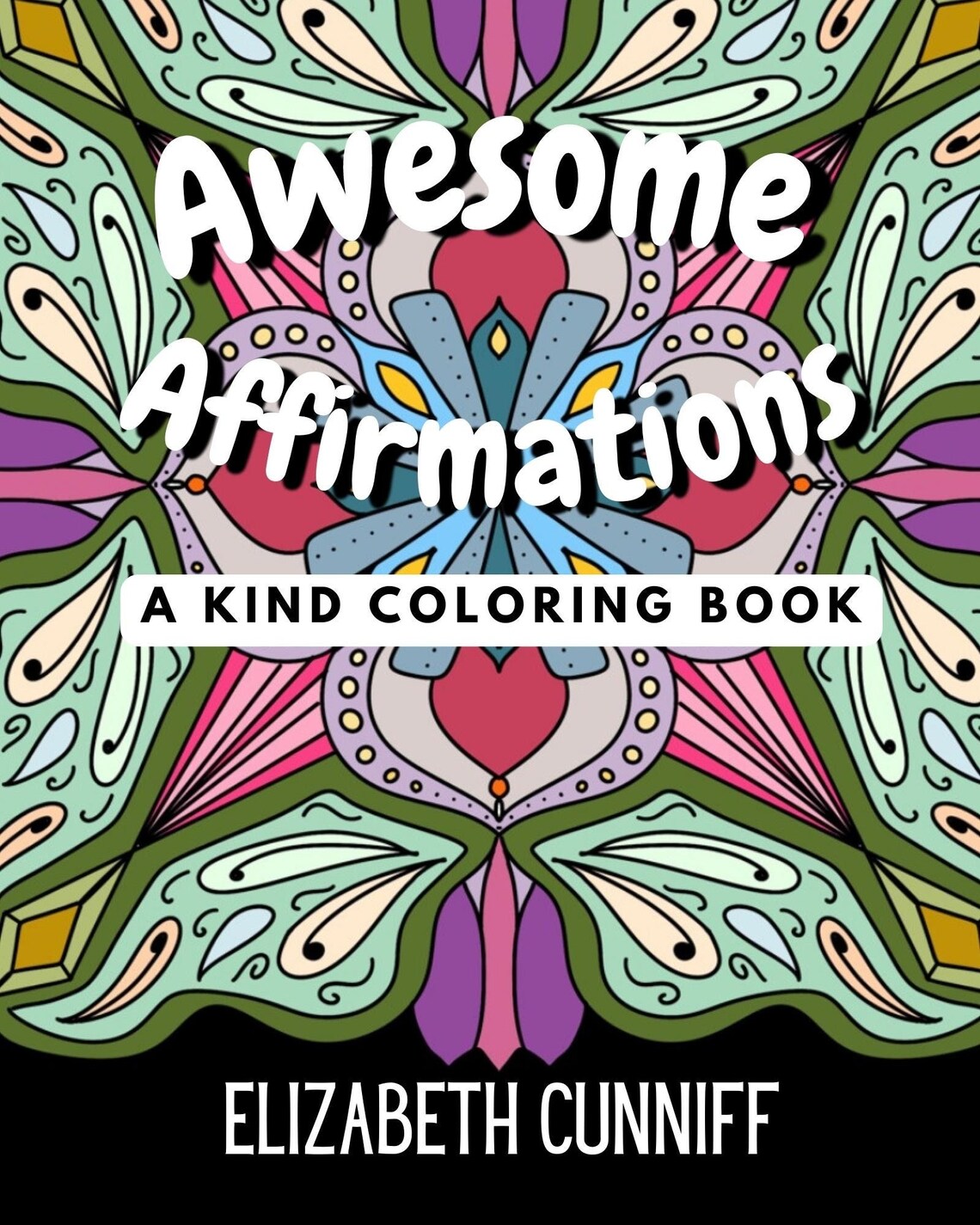 Printable Daily Affirmations Coloring Book Positive Affirmations ...